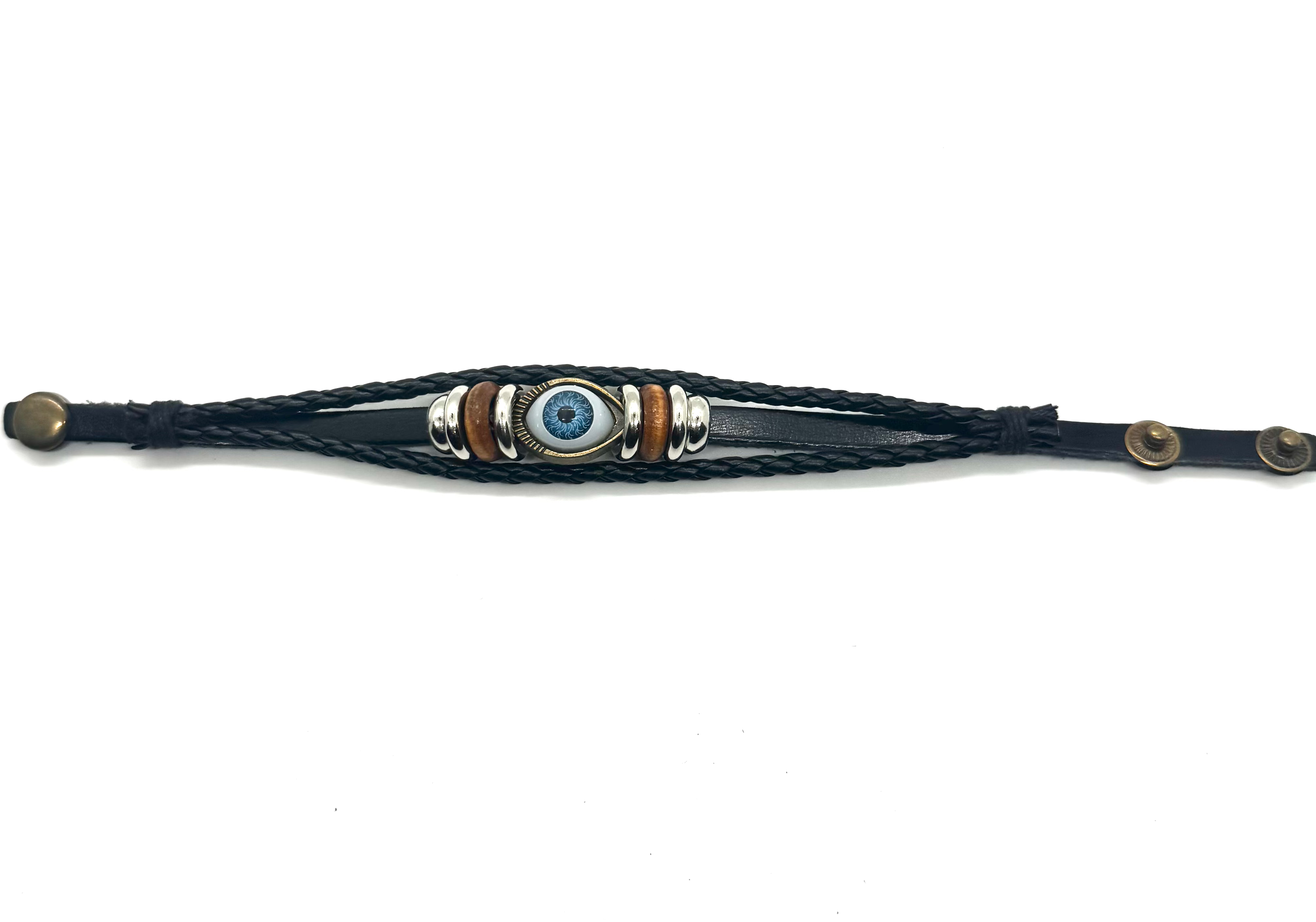 Realistic Eye Brown Leather Band – Occult Lifestyle Inc.